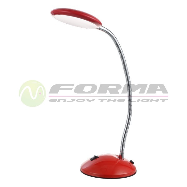 Stona LED lampa FD2006-5T crvena
