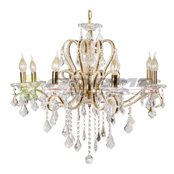 Luster kristal ML1403-8 zlatna