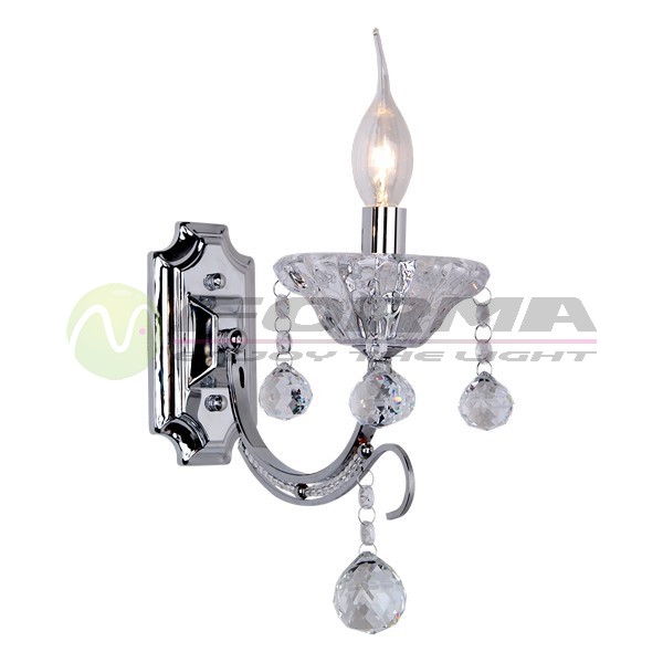 Zidna lampa ML1404-1 hrom