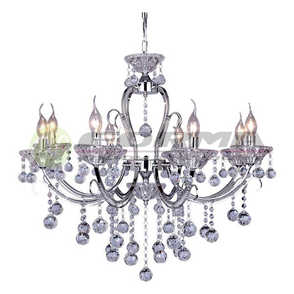 Luster kristal ML1404-8 hrom