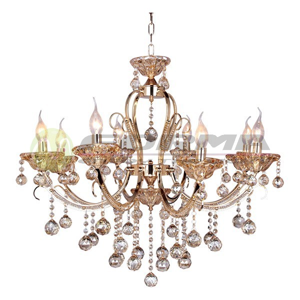 Luster kristal ML1404-8 zlatna