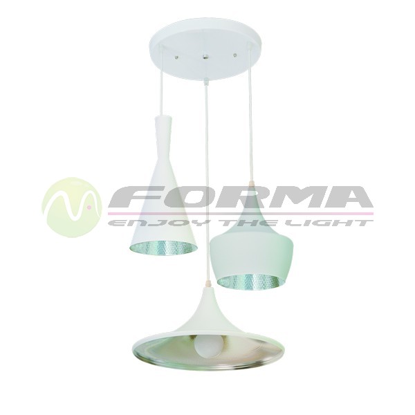 Metalna vislica MP005-3 belo-srebrna