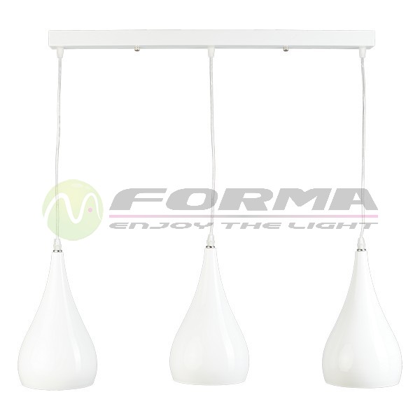 Metalna vislica MP006-3L bela