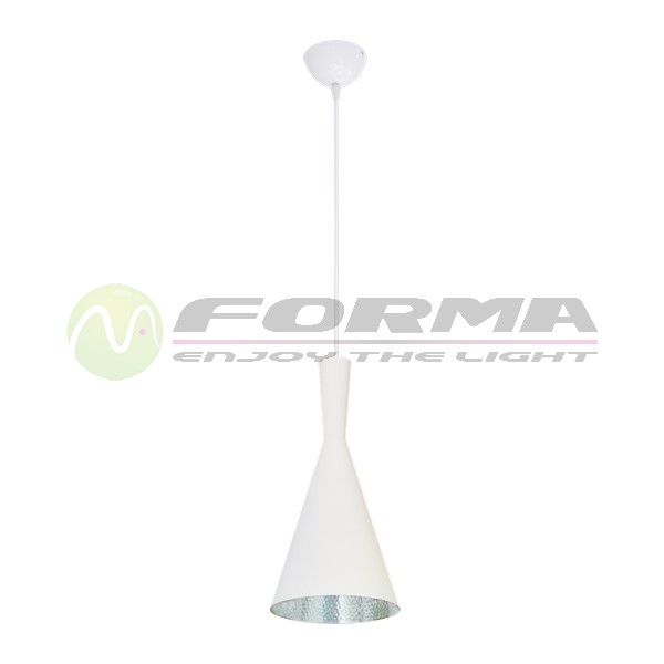 Metalna visilica MP009-1 belo-srebrna