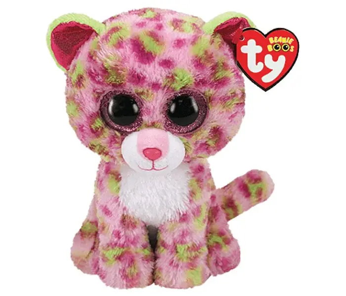 TI PLISH BOOS LAINEI, 15 cm - roze leopard