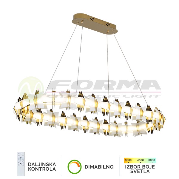 LED visilica KP4000-75V T