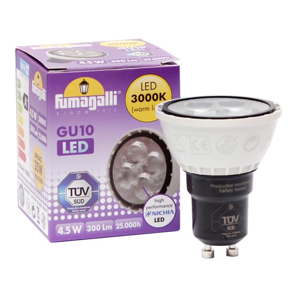 LED sijalica GU10 4.5W 3000K