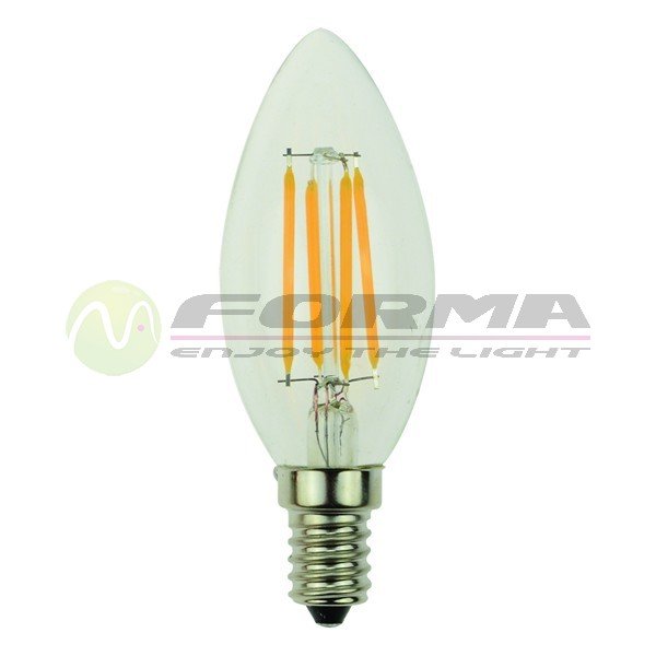 LED sijalica E14 C35T Filament 6W