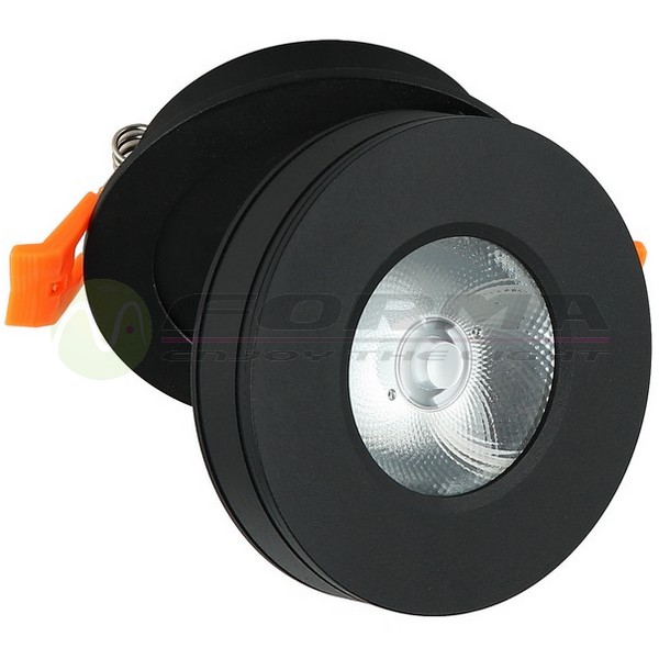 LED ugradna lampa LU-09-7 BK