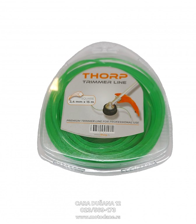 Trimi nit 2.4mm 15m četvrtasta Thorp