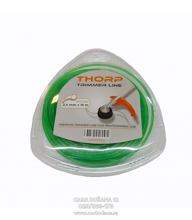 Trimi nit 2.4mm 15m okrugla Thorp