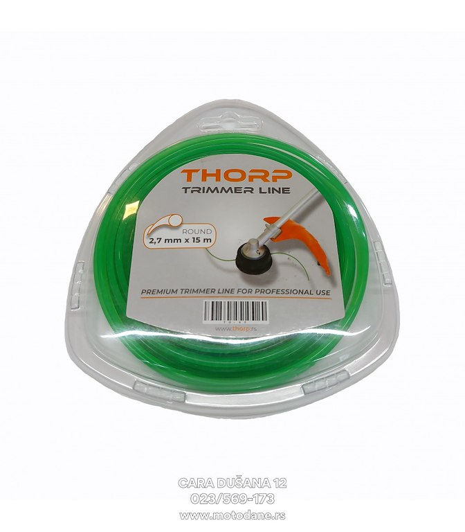 Trimi nit 2.7mm 15m okrugla Thorp