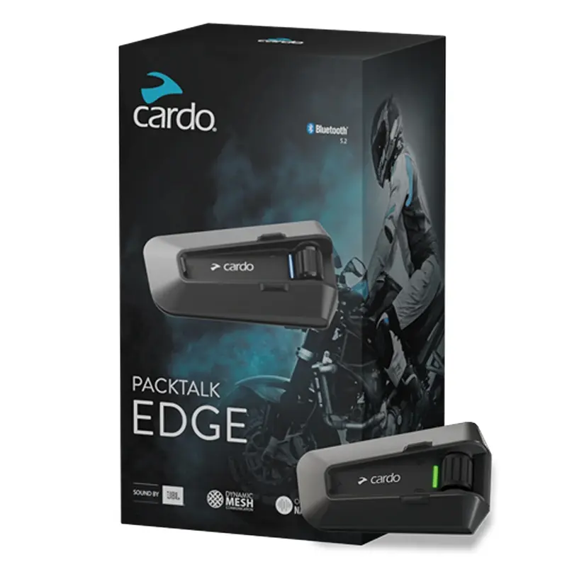 CARDO Packtalk EDGE Slušalica, Bluetooth povezivanje, Crna