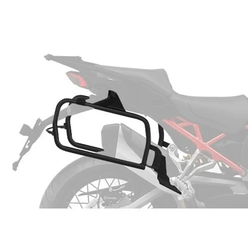 SHAD 4P Ducati Multistrada V4 - 21 Nosač kofera za motor za kofer za motor, Crni