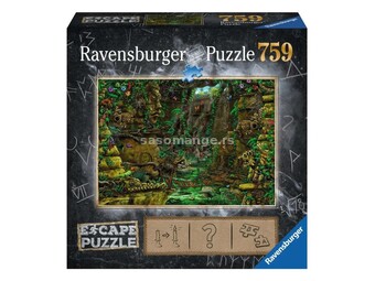 Ravensburger puzzle (slagalice) - Drevni hram