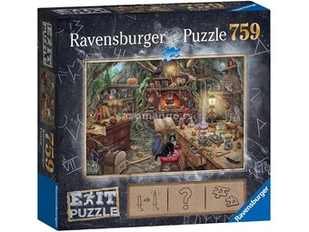 Ravensburger puzzle (slagalice) - U vesticijem domu