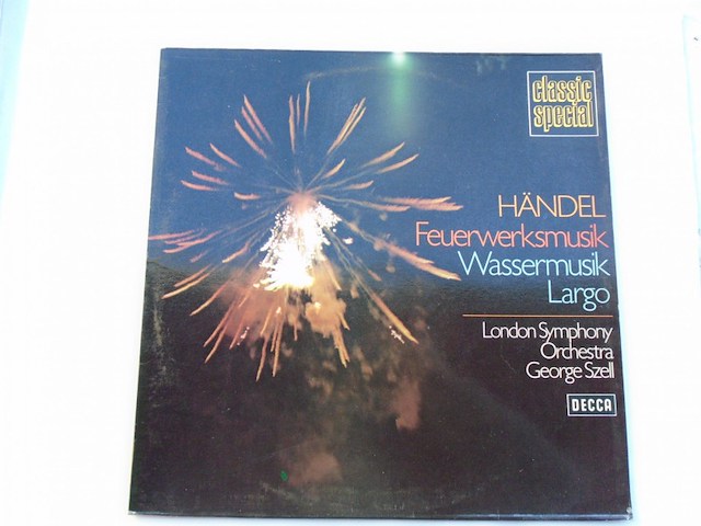 Hendl, Wassermusik,Largo, London SO, dir.G.Szell