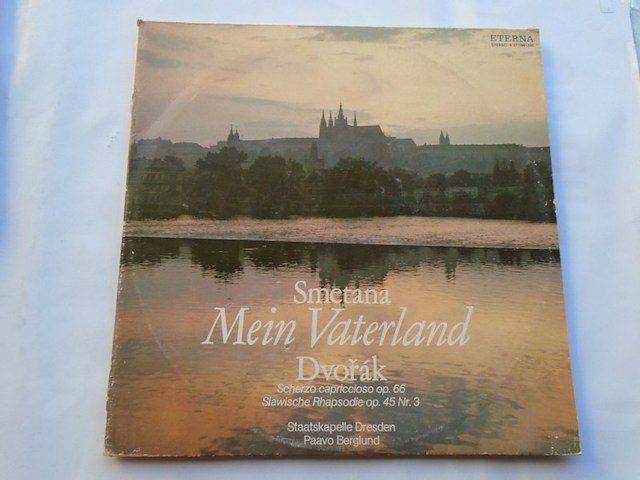 Mein Vaterland, Smetana , Dvoržak, GO Drezden, 2 LP