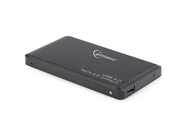 EE2-U3S-2 Gembird USB 3.0 Externo kuciste za 2.5 SATA hard diskove, aluminium, crni A