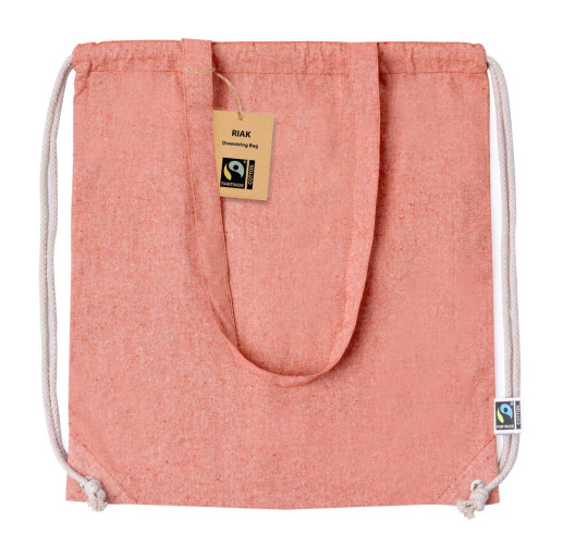 RIAK FAIRTRADE DRAWSTRING BAG