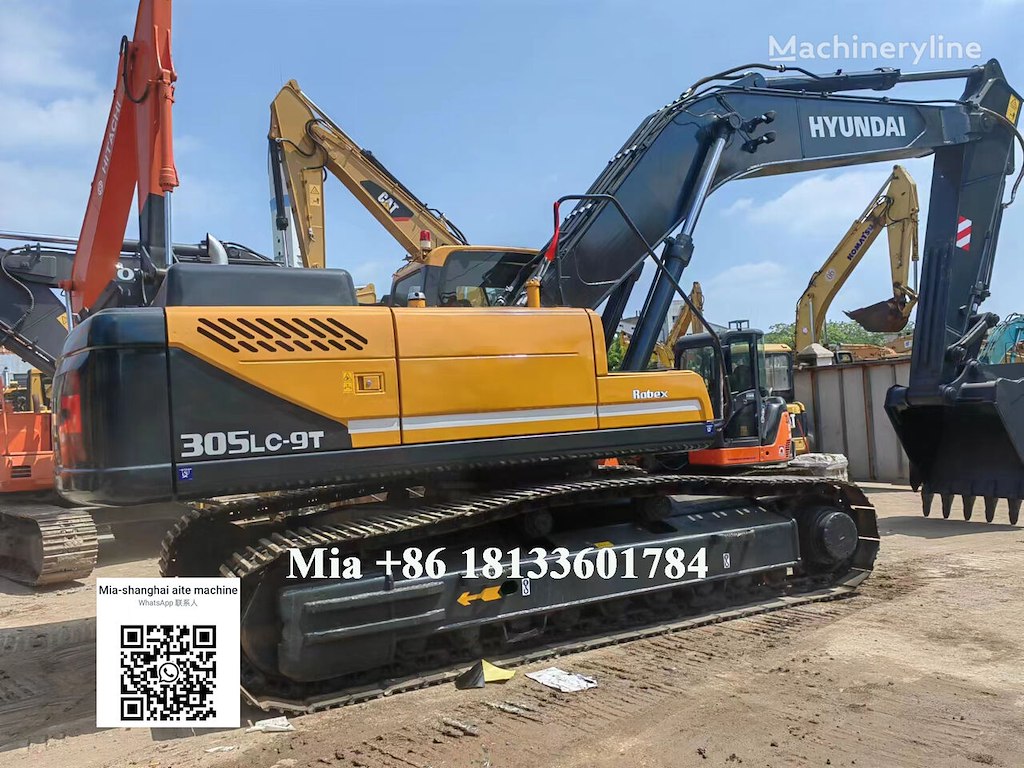 Hyundai R305LC--9T bager guseničar