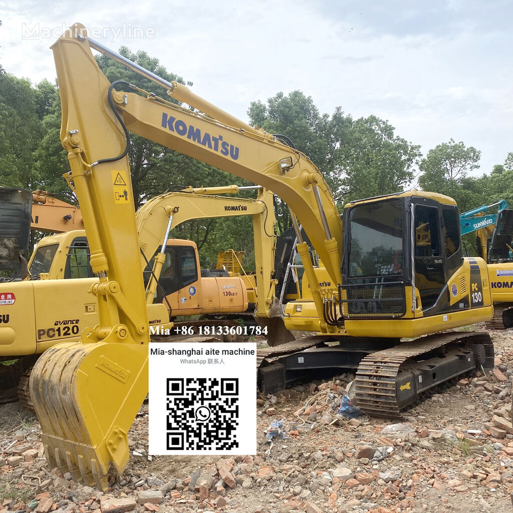 Komatsu PC130 bager guseničar