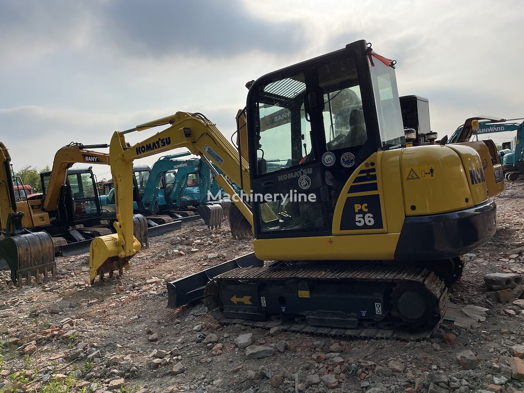 Komatsu PC56 mini bager