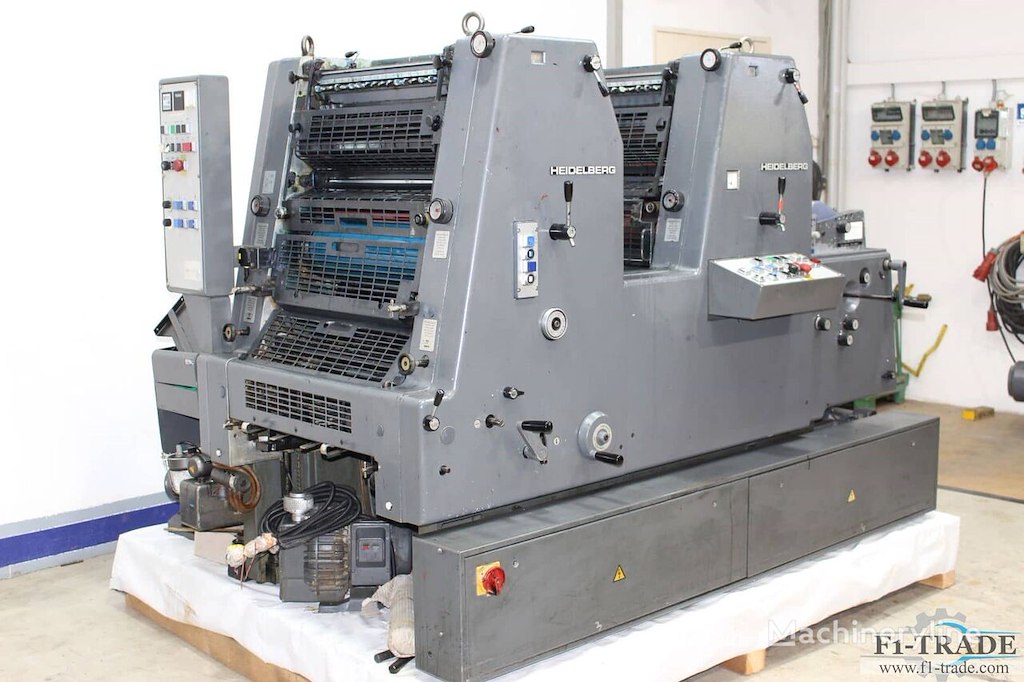 Heidelberg 2-Color Printing machine Heidelberg GTOZ52 ofset mašina