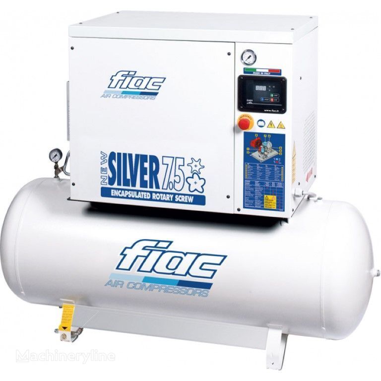 Novi Fiac New Silver 7.5 / 300 Silent 5.5 kW 720 L / min 10 Bar Elektrisch stacionarni kompresor