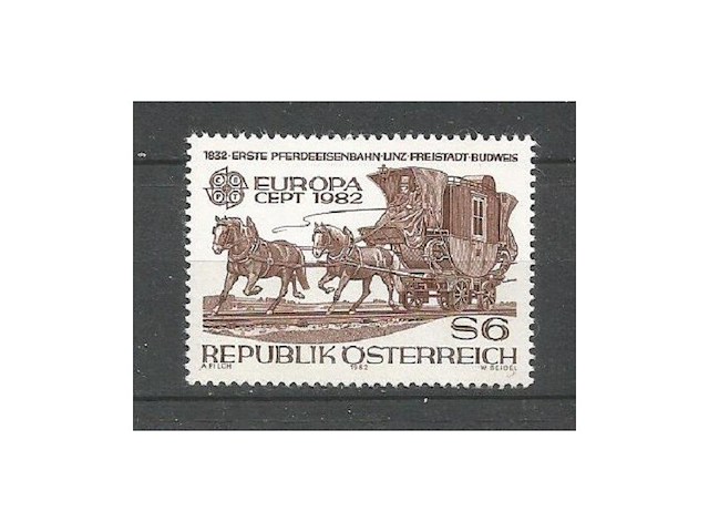 Austrija 1982. EVROPA CEPT cista