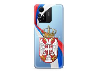 Futrola Ultra Tanki Print Clear za Xiaomi Redmi Note 12S