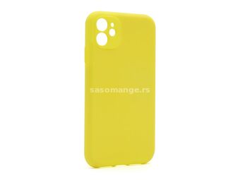 Futrola Soft Silicone za iPhone 11/ žuta