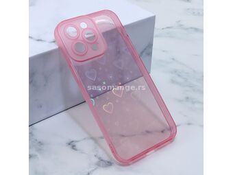 Futrola Heart Color za iPhone 14 Pro Max/ roze