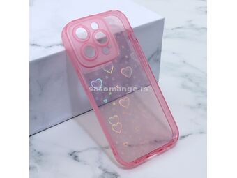 Futrola Heart Color za iPhone 14 Pro/ roze