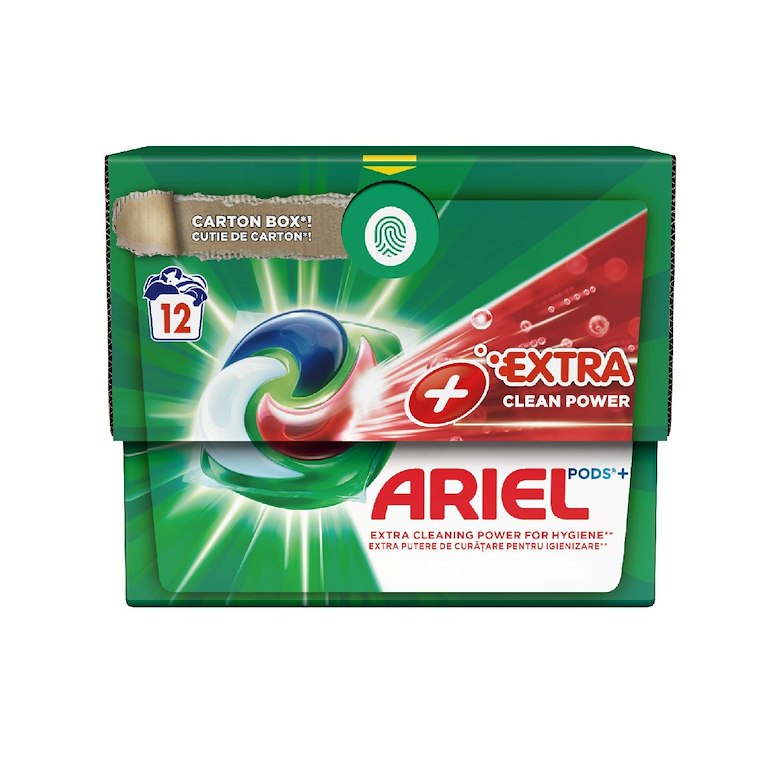 Ariel kapsule extra clean (12 pranja)