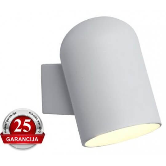 Zidna spoljna lampa 245-W IP65 1xGU10 Bela