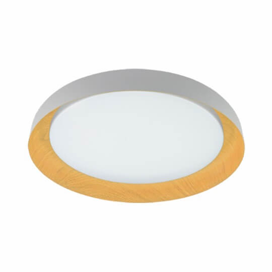 Led plafonjera 205458 24W 6500K Bela-boja drveta