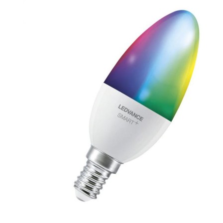 LEDVANCE smart wifi LED sijalica E14 5W RGB sveca