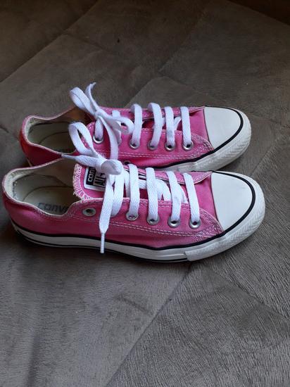 CONVERSE Plitke Roze Starke Par Puta Nosene