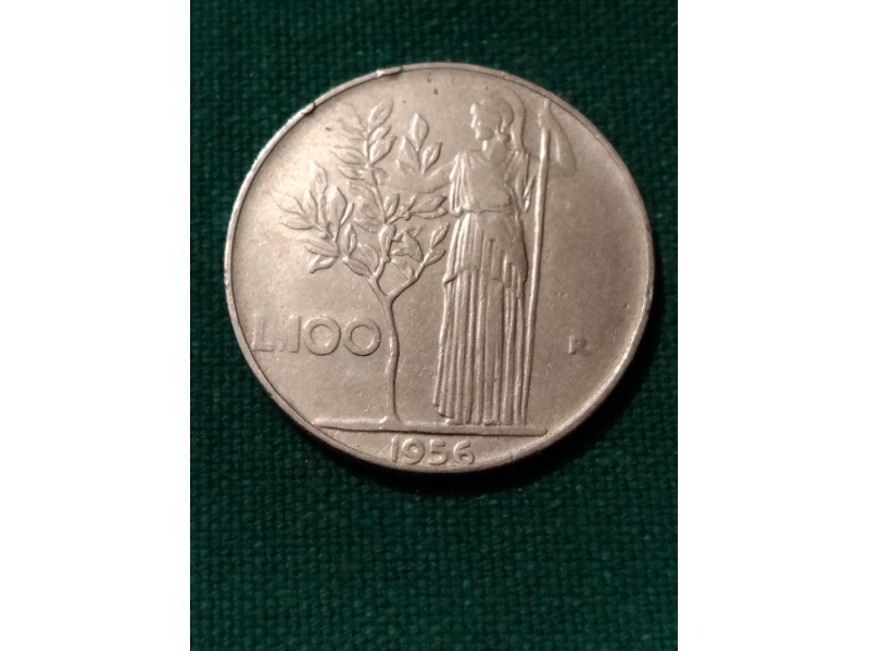 100 lira 1956 italija