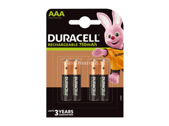 Duracell punjive baterije AAA 750 mAh ( DUR-NH-AAA750/BP4n )