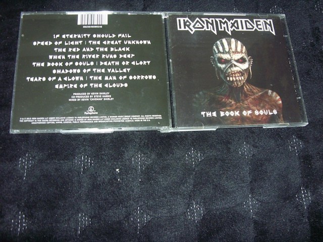 Iron Maiden – The Book Of Souls 2CD Parlophone EU 2015.