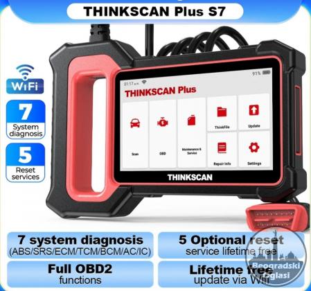 THINKSCAN PLUS S7 - OBD2 Auto Dijagnostika