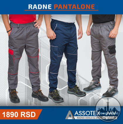 Radne pantalone MV Radna odela od najkvalitetnijih materijala i sa