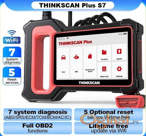 THINKSCAN PLUS S7 - OBD2 Auto Dijagnostika