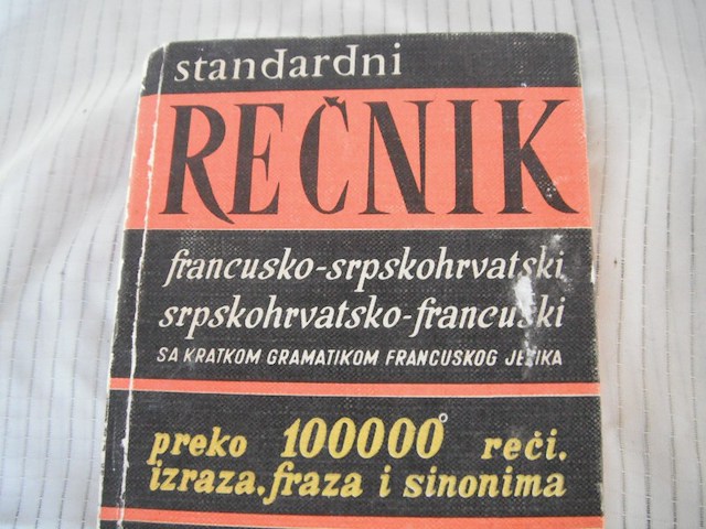 STANDARDNI FRANCUSKI RECNIK--OBOD