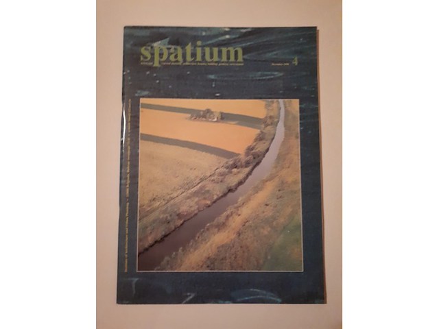 SPATIUM (PROSTOR), broj 4/98, časopis za arhitekturu