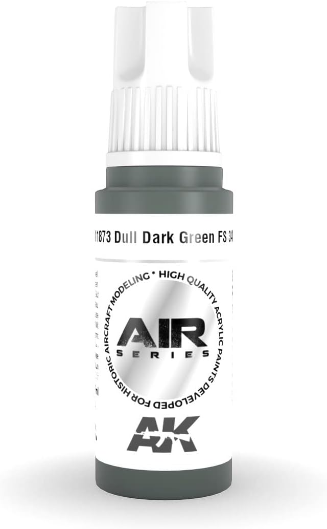 AK 3rd Gen Acrylics – Dull Dark Green FS 34092 – AIR