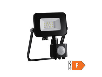 LED reflektor sa PIR senzorom 10W Prosto LRF024SW-10W/BK