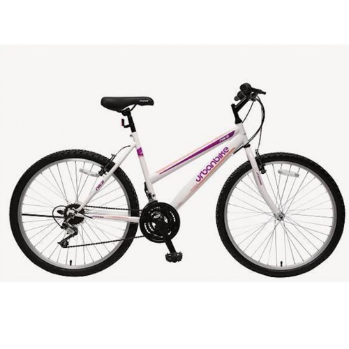 MTB Bicikl Urbanbike Nika 26" belo-ljubišasti 1126750